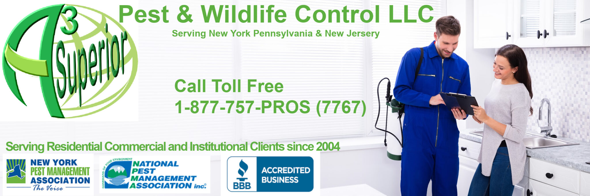 Pest Control NY, NJ & PA